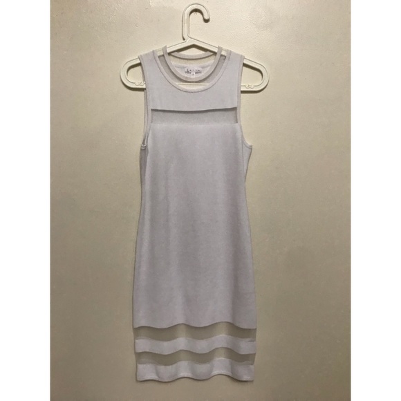 Leith | Dresses | White Mess Detailed Dress | Poshmark